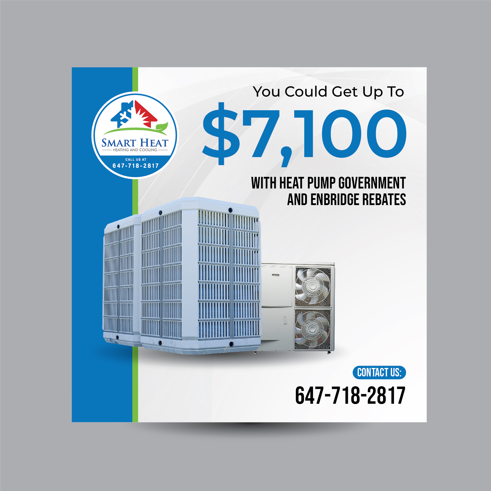 Colorful, Economical, Hvac Banner Ad Design for Smart Heat by 3Guys ...