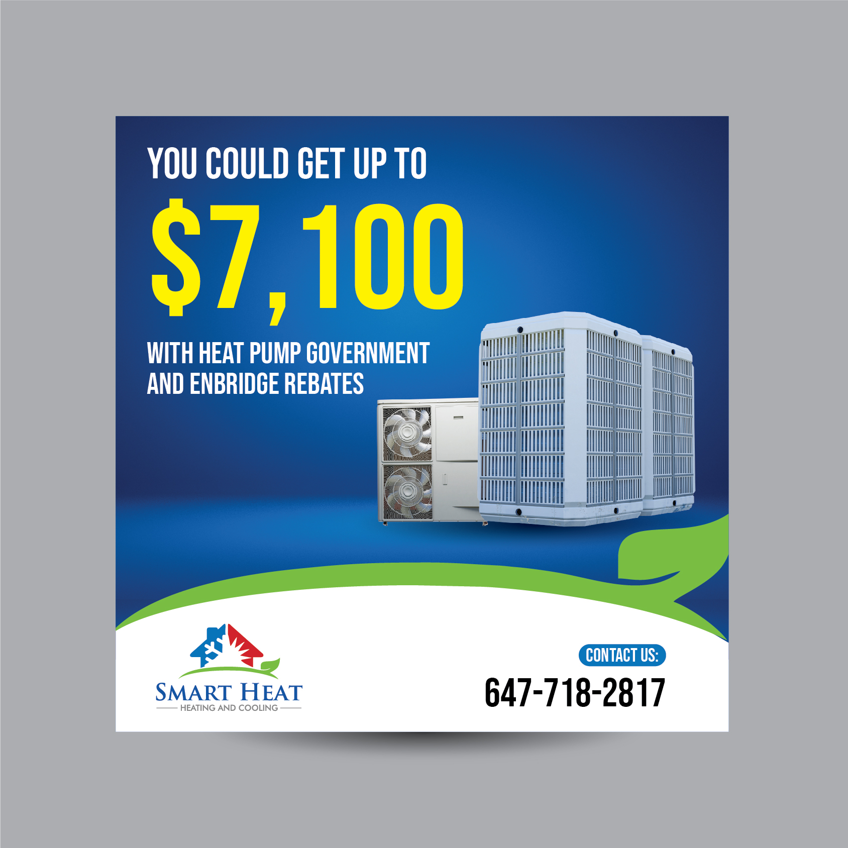 Colorful, Economical, Hvac Banner Ad Design for Smart Heat by 3Guys ...