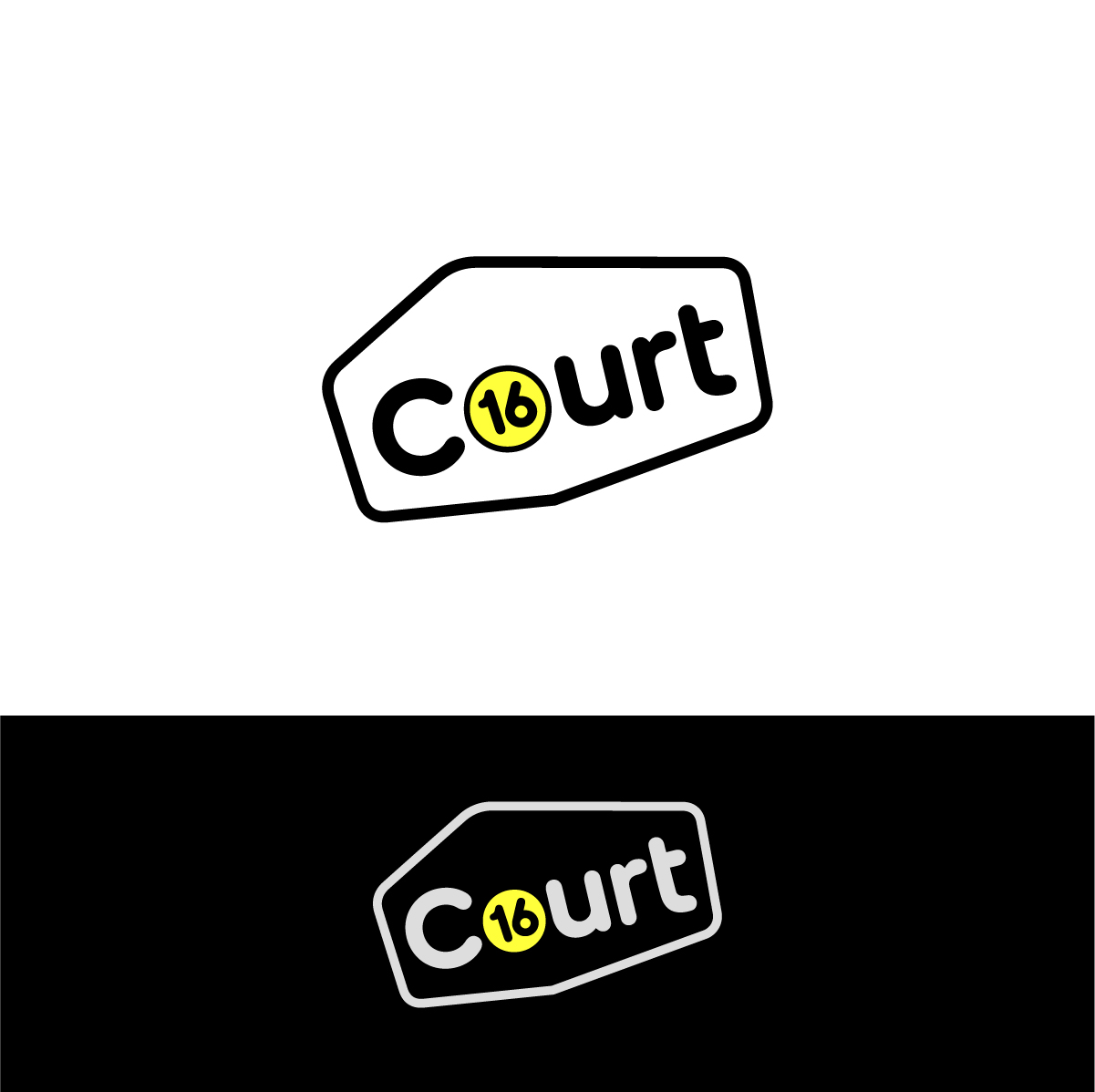 Elegant, Playful, Sports Logo Design for Court 16 by RainART | Design ...
