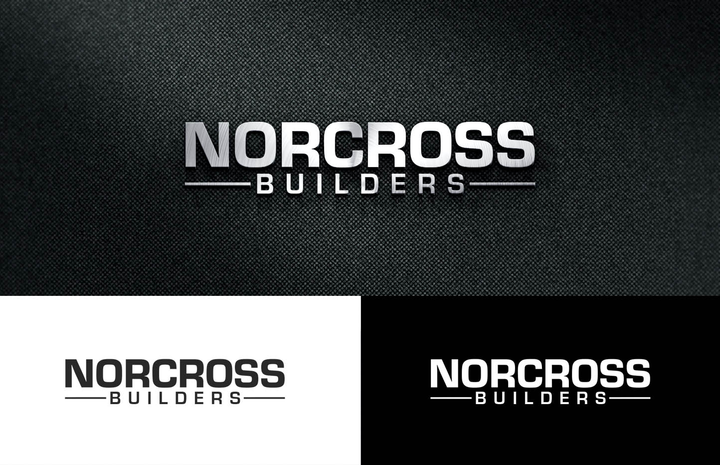 Serious, Modern, High end construction Logo Design for Norcross ...