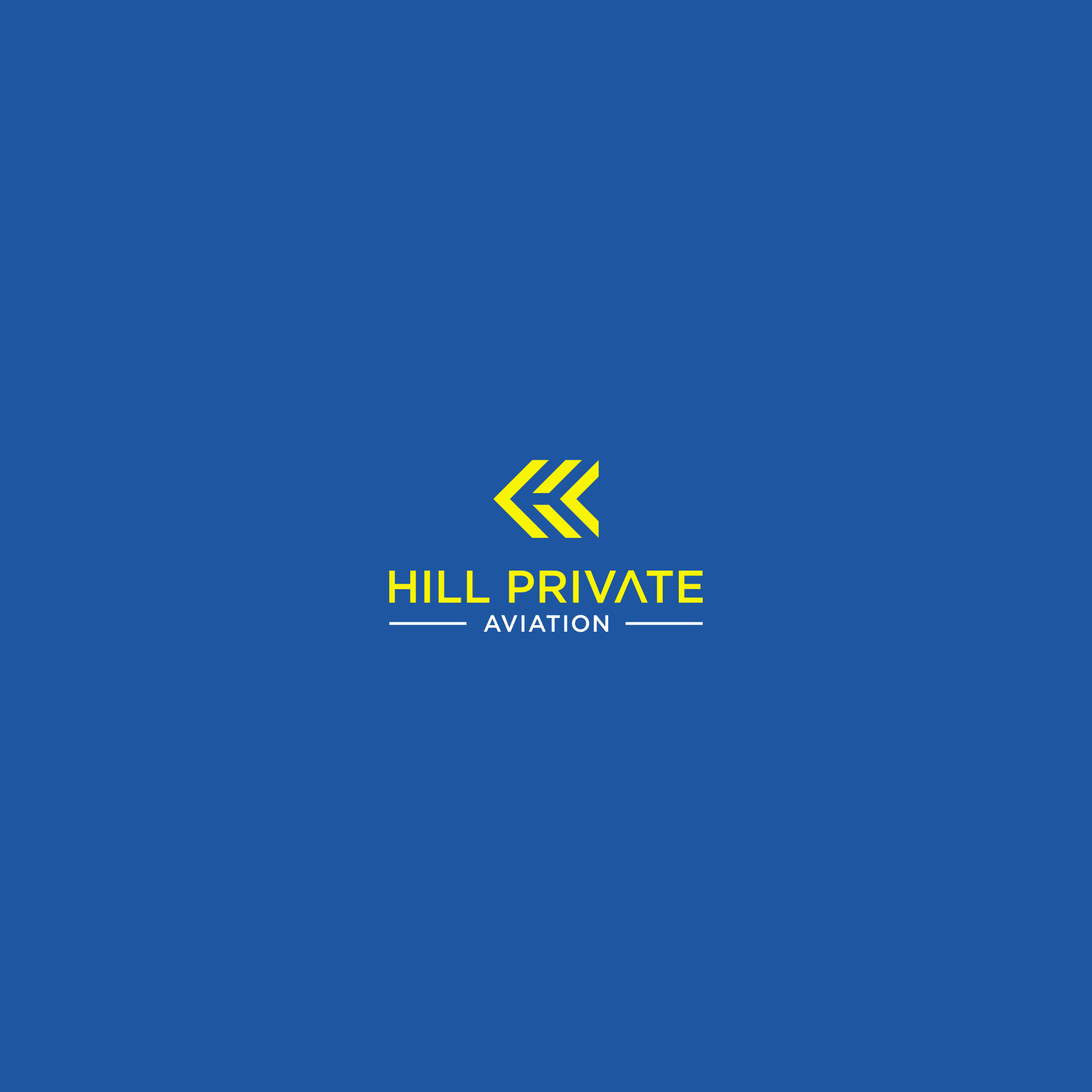 Elegant, Playful, Aircraft Charter Logo Design for Hill Private ...