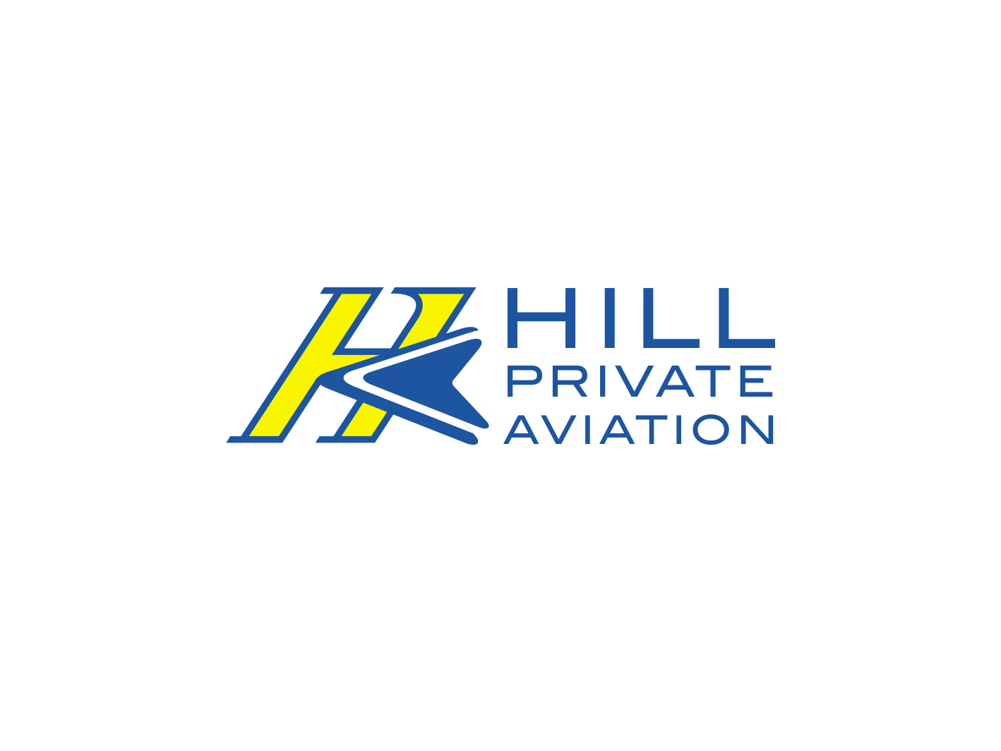 Elegant, Playful, Aircraft Charter Logo Design for Hill Private ...