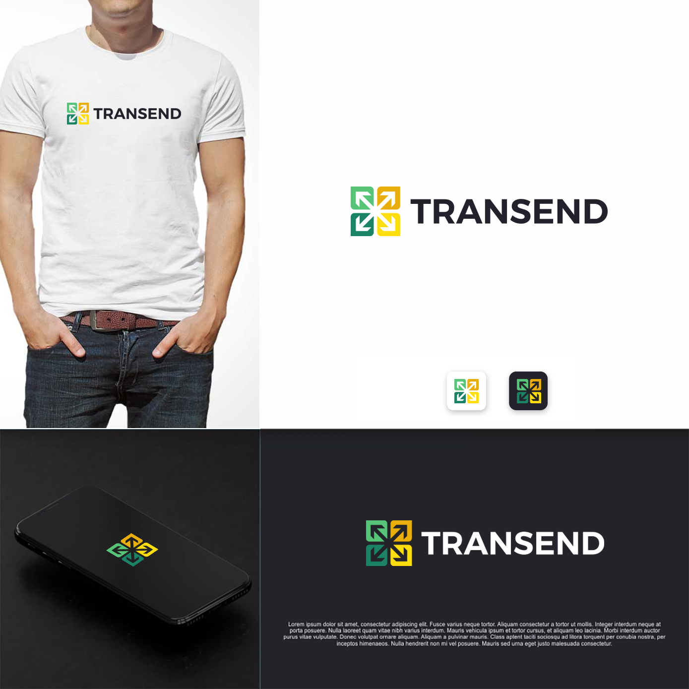 Modern, Serious, Remittance and money exchange Logo Design for TRANSEND ...