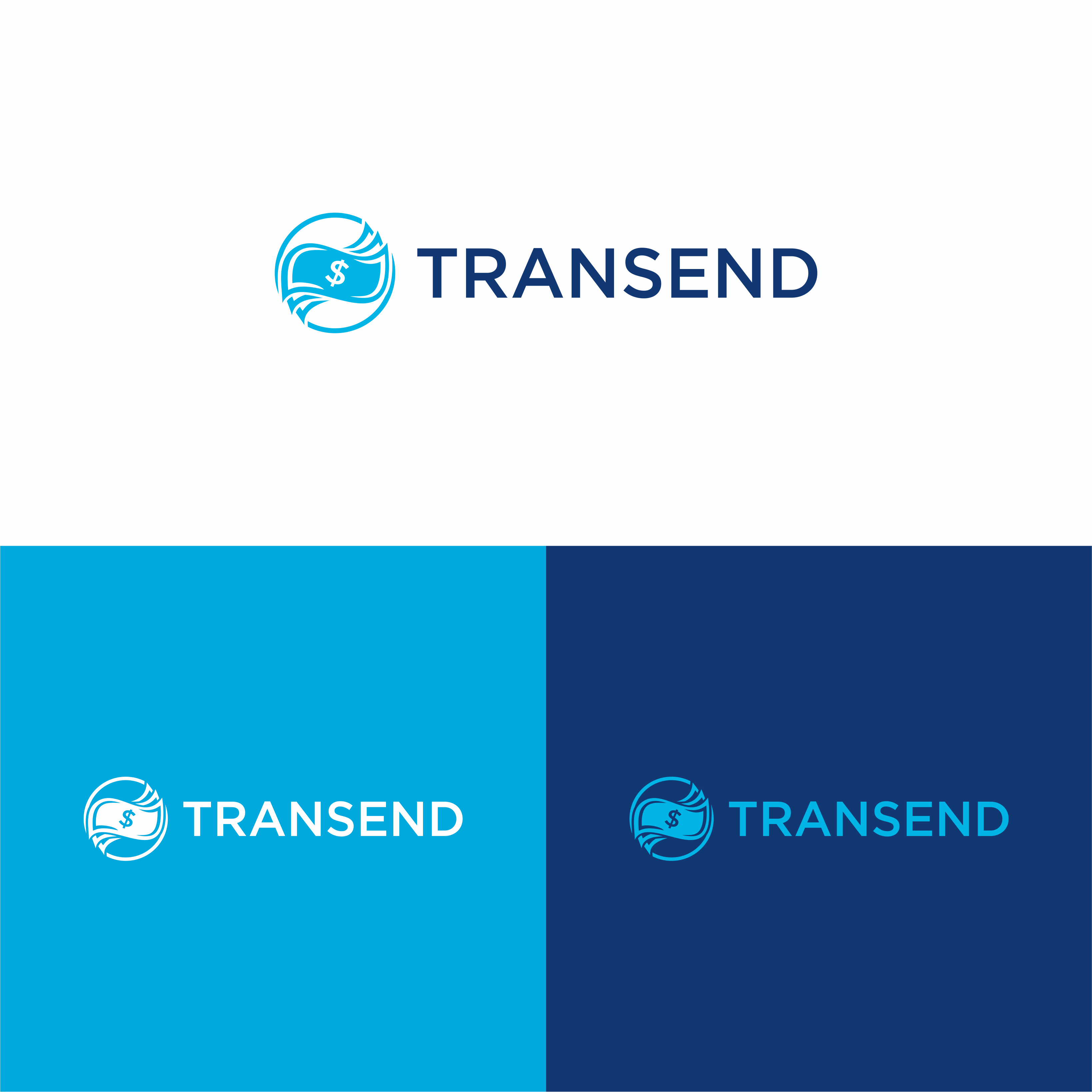 Modern, Serious, Remittance and money exchange Logo Design for TRANSEND ...