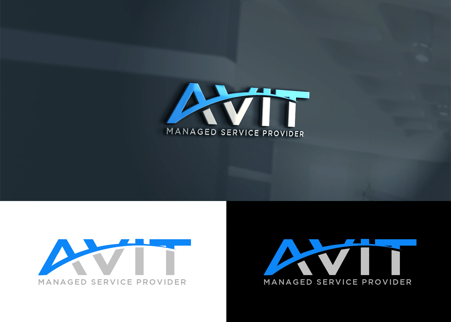 Modern, Professional Logo Design for AVIT MSP by PyramidsDesigns ...