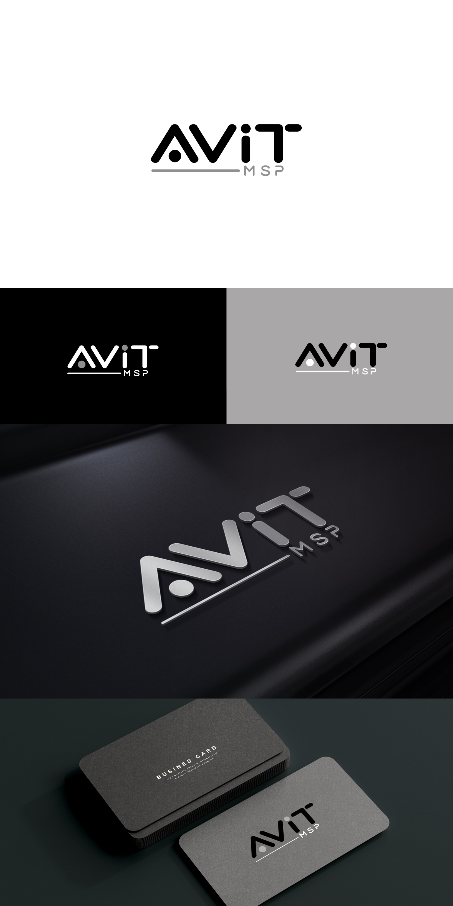 Modern, Professional Logo Design for AVIT MSP by sardilloivlucio ...