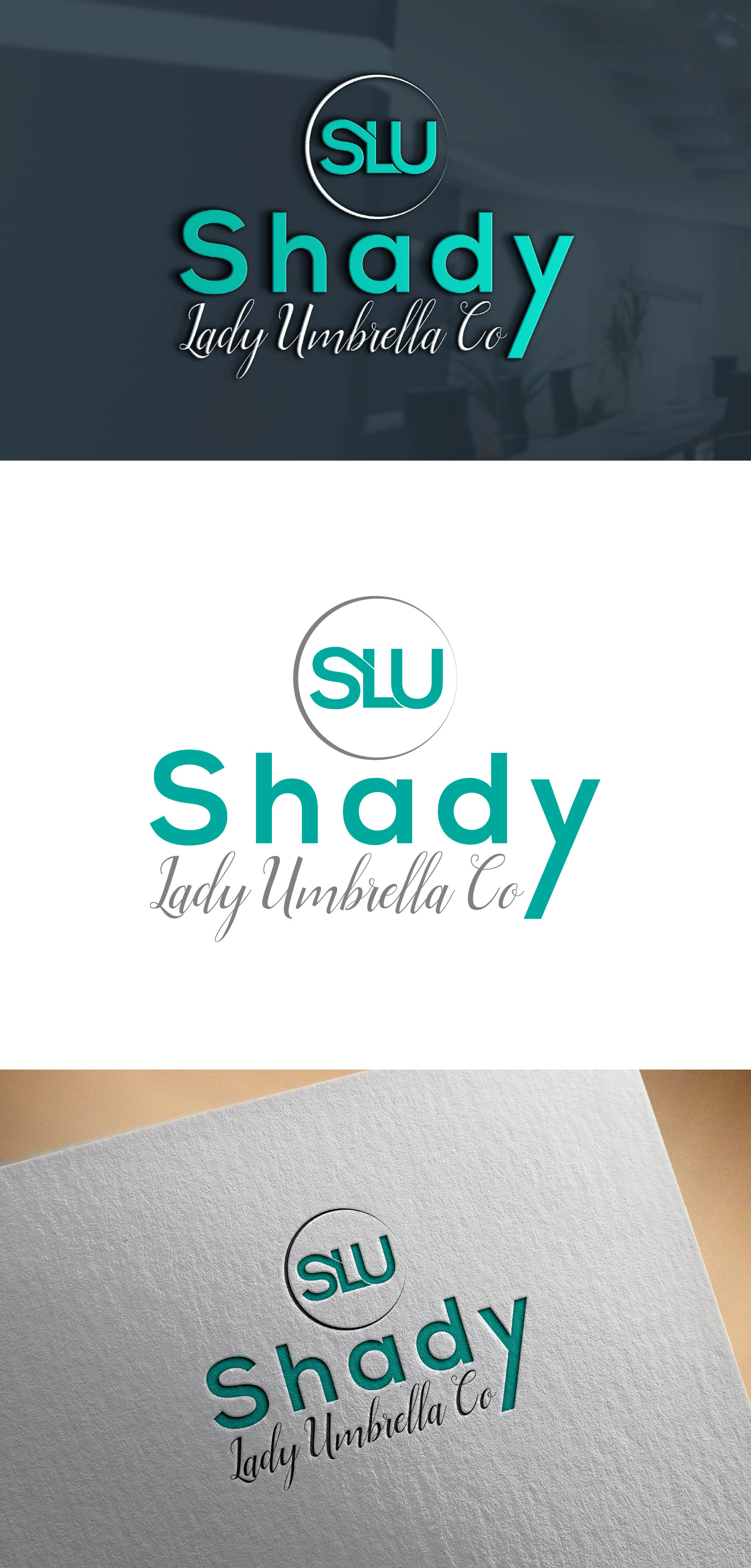 Logo Design for Shady Lady Umbrella Co by md tarek | Design #30920689