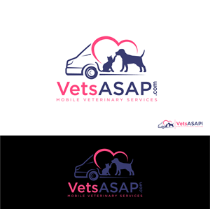 Logo for VetsASAP - A Mobile Veterinary Hospital | 242 Logo Designs for ...