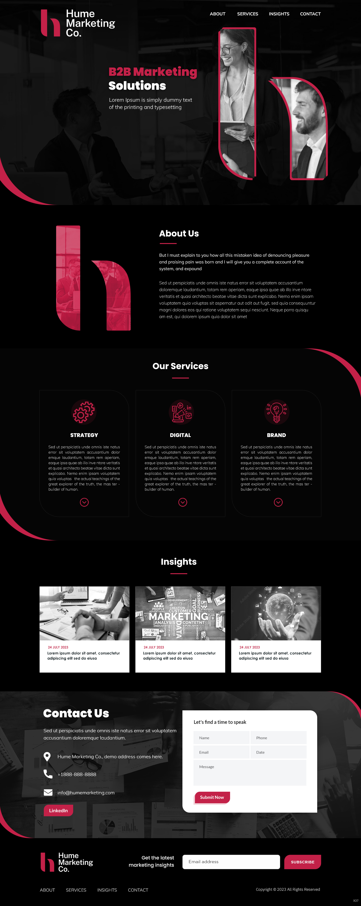 Wordpress Design for a Company by pb | Design #31098573