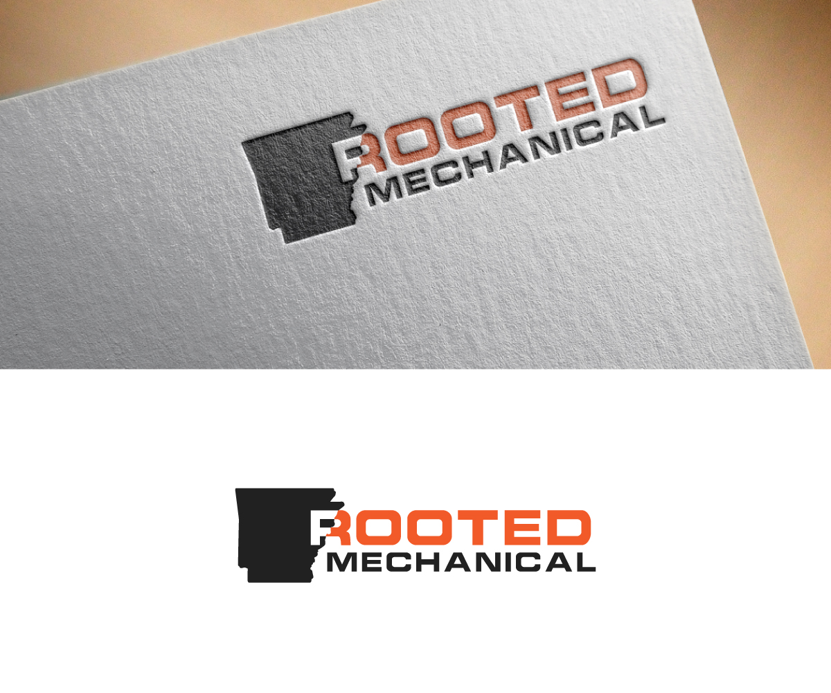 Logo Design for Rooted Mechanical by lima07 | Design #30943639