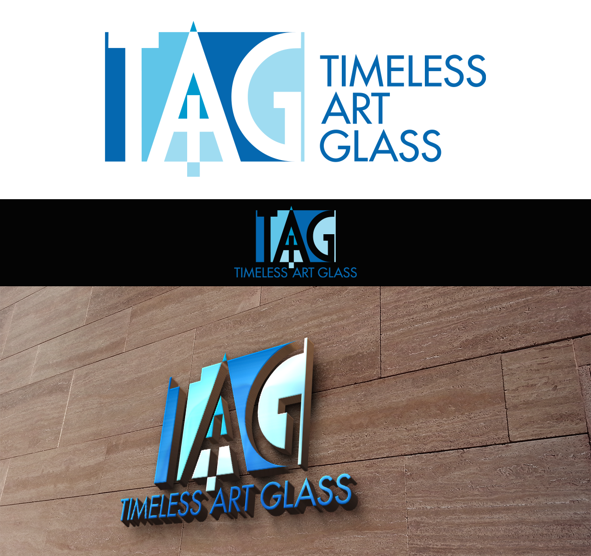Elegant, Conservative, Art Logo Design for Timeless Art Glass by ...