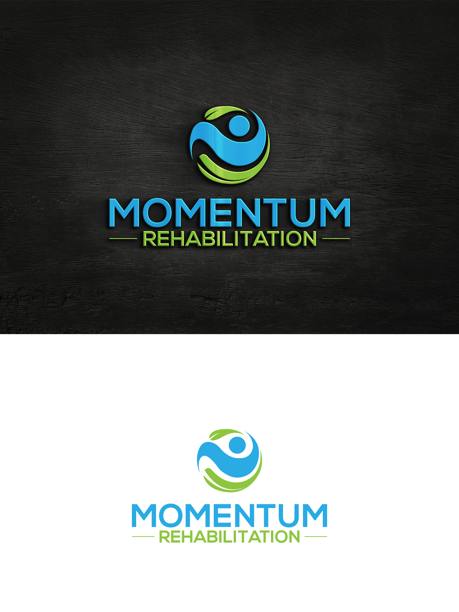 Logo Design for Momentum Rehabilitation by Olivia_Creation | Design ...