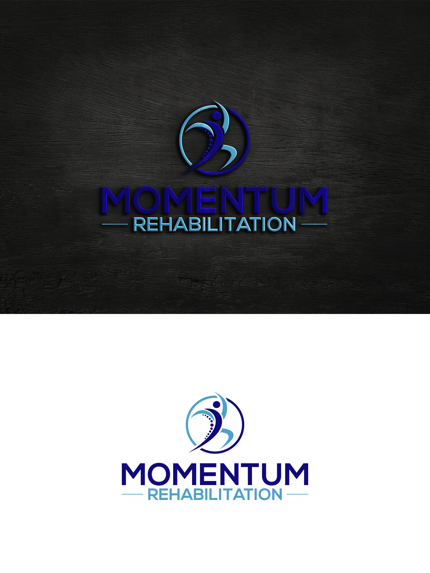 Logo Design for Momentum Rehabilitation by Olivia_Creation | Design ...