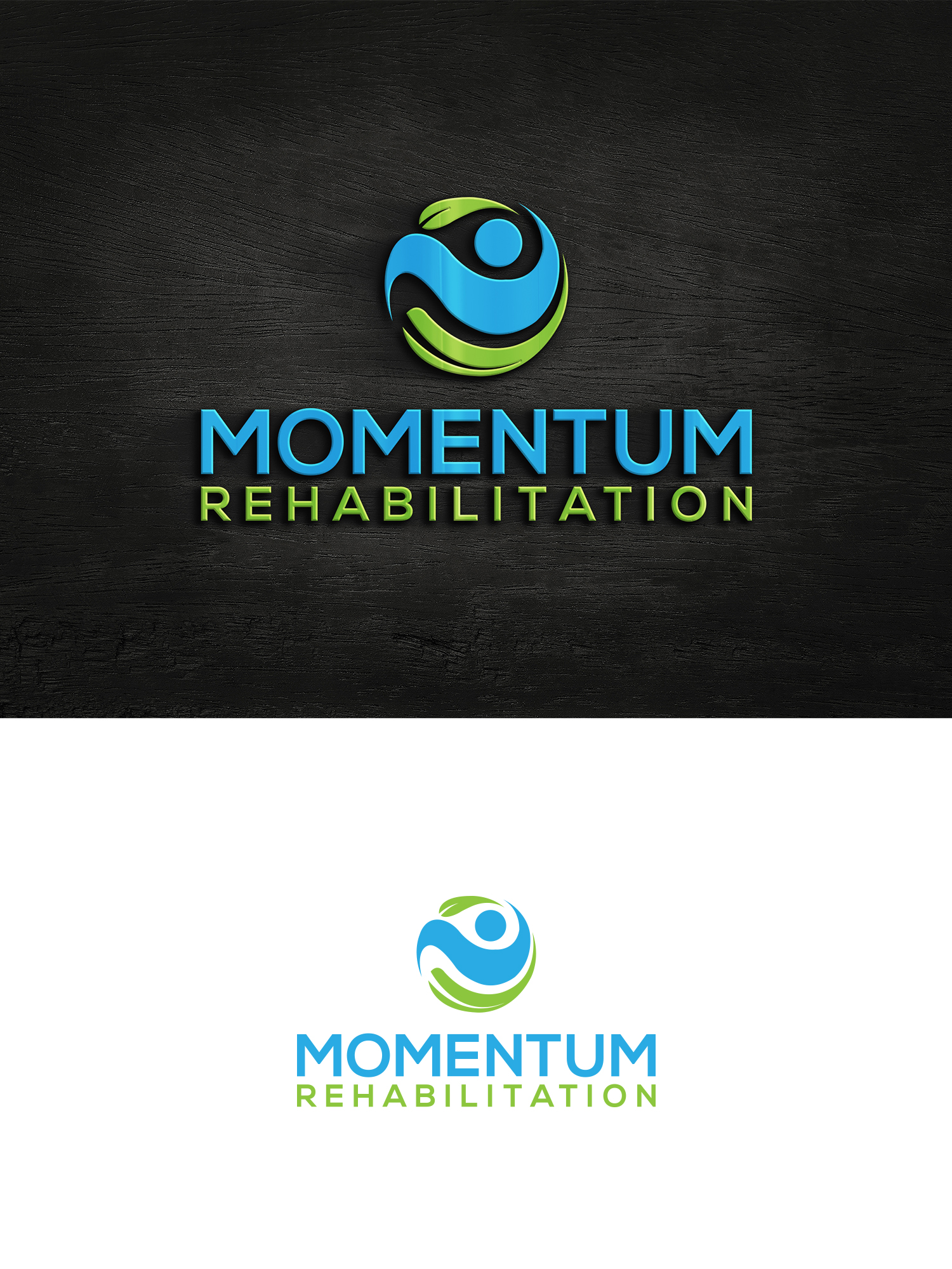 Logo Design for Momentum Rehabilitation by Olivia_Creation | Design ...