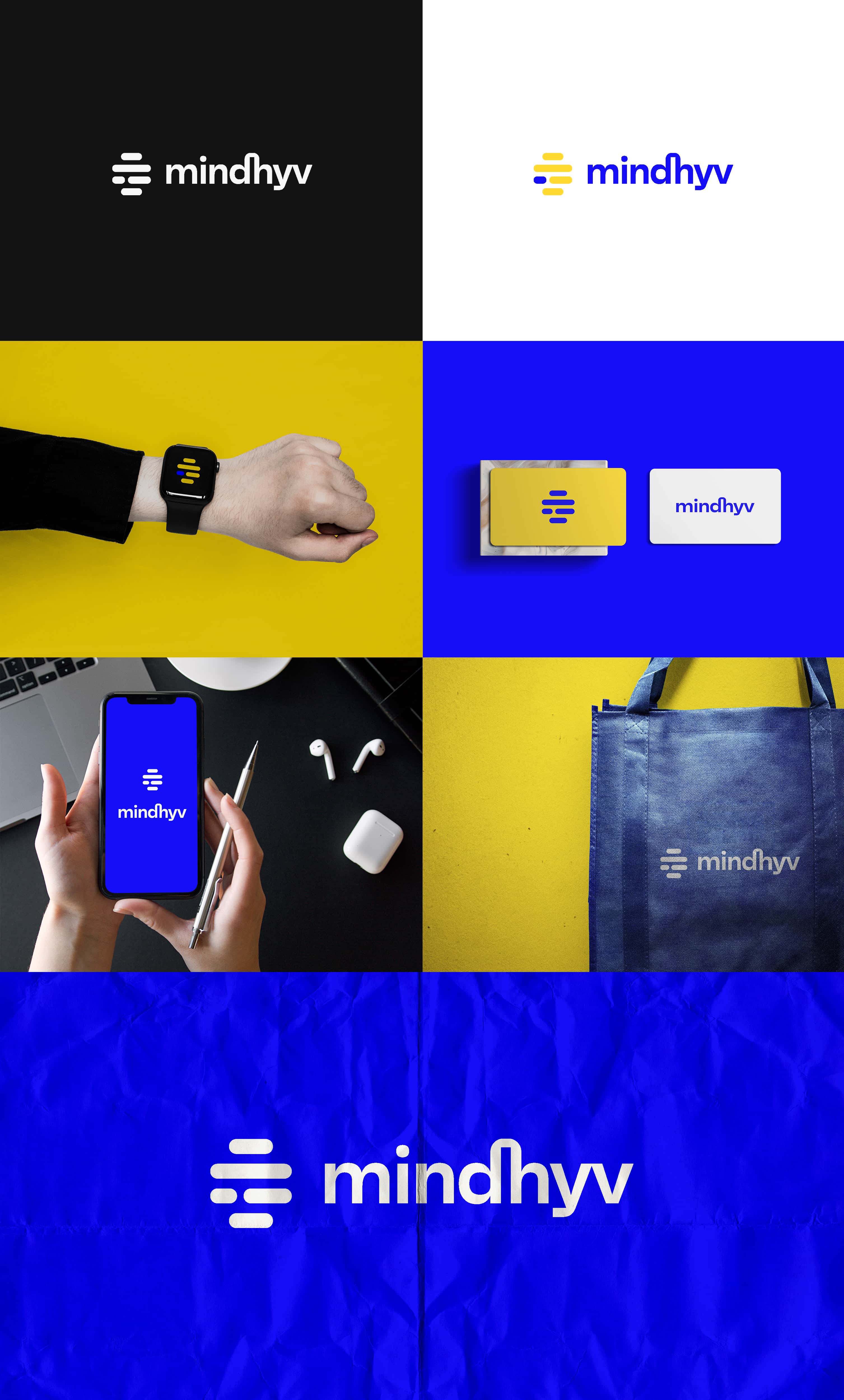 Playful, Modern, Freelance Marketplace Logo Design for MindHyv by Tornado Design | Design #30953860