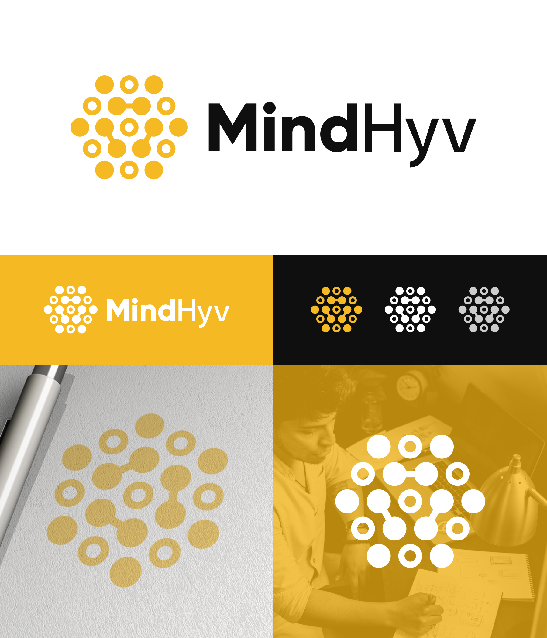 Playful, Modern, Freelance Marketplace Logo Design for MindHyv by Aezakmi | Design #30967481