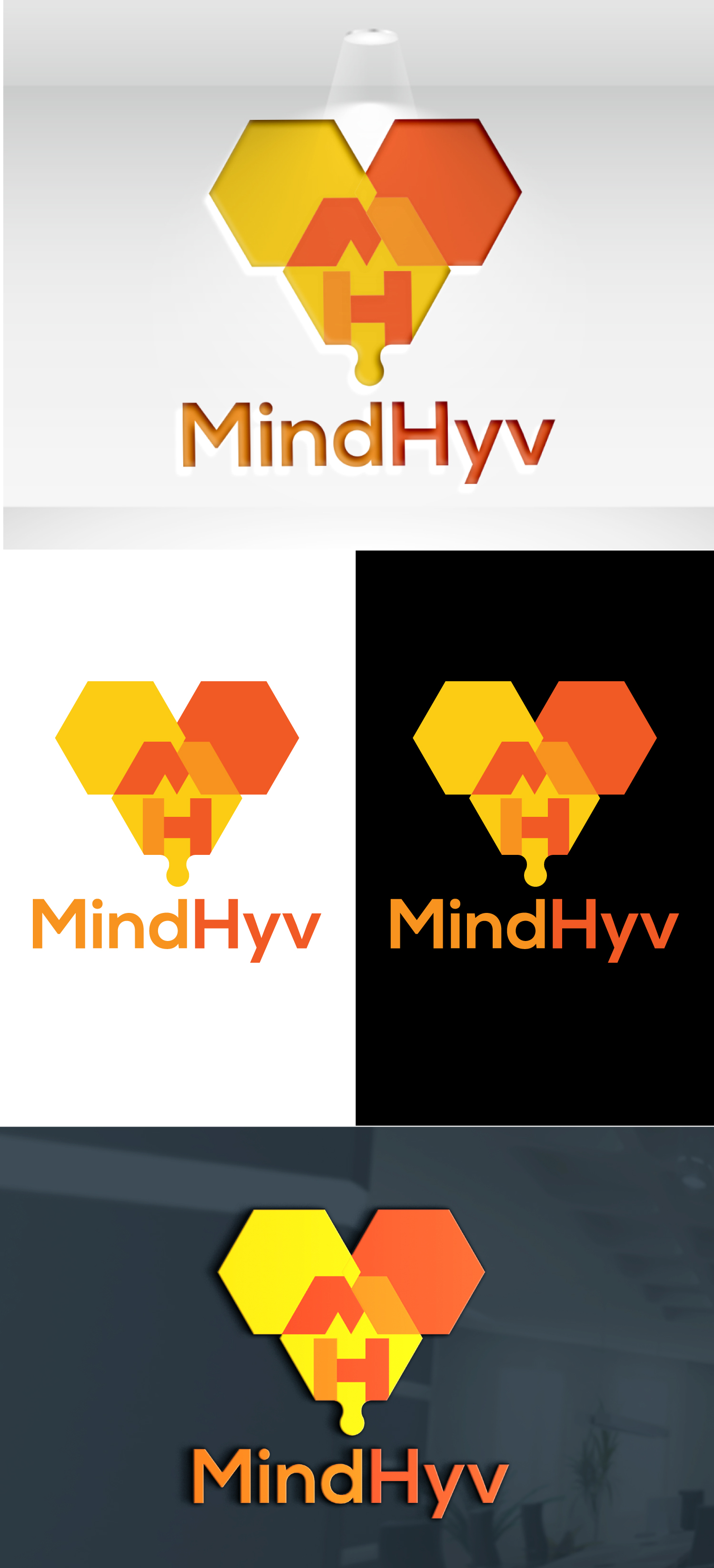 Playful, Modern, Freelance Marketplace Logo Design for MindHyv by 100%design | Design #30947815