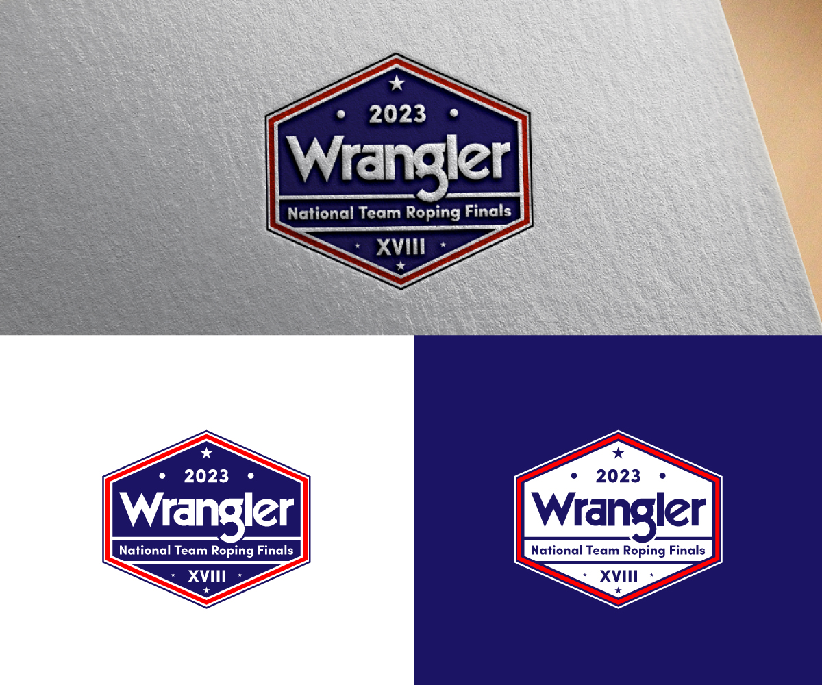 Logo Design for 2023 Wrangler National Team Roping Finals XVIII by RS ...