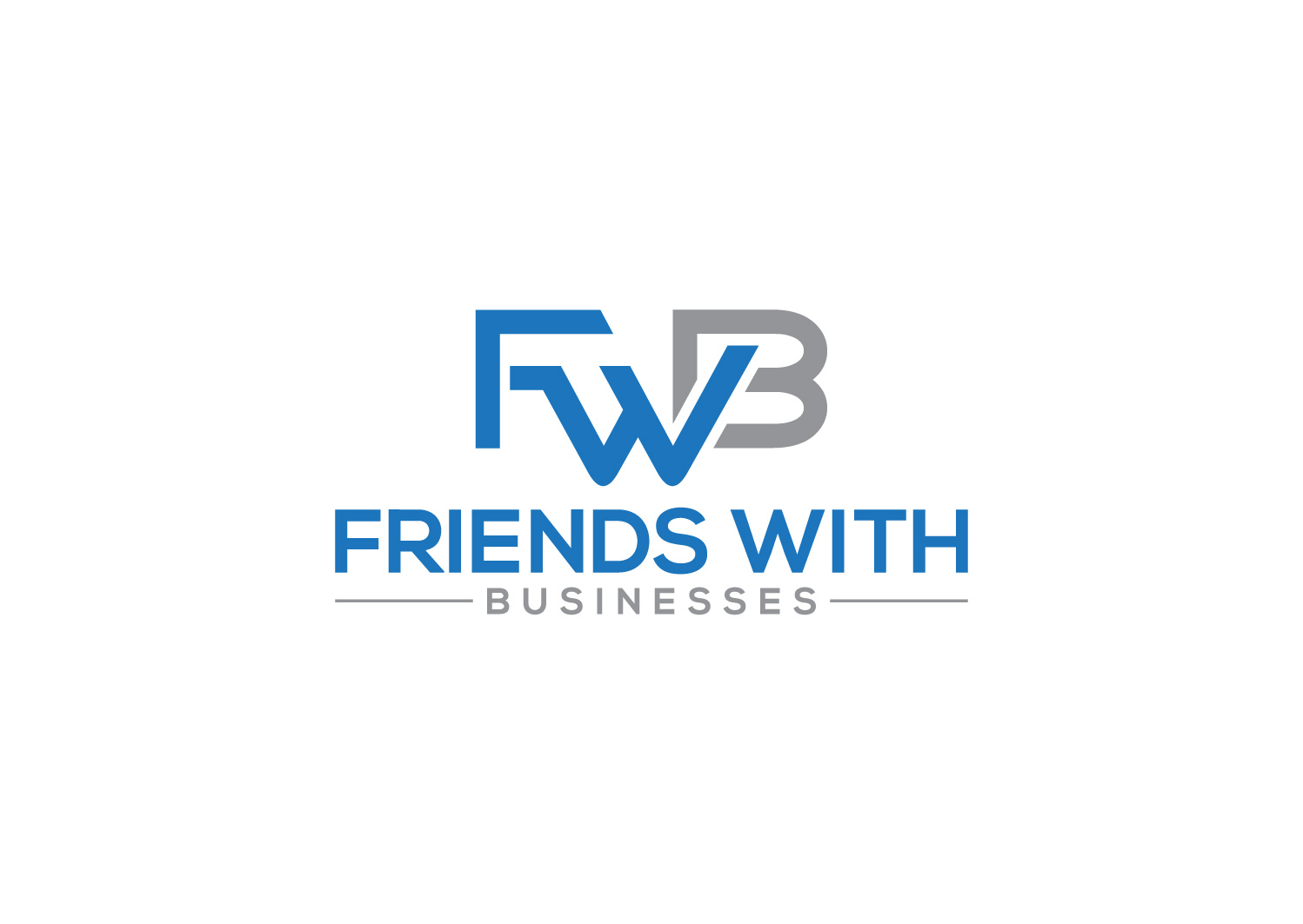 Logo Design for FWB/friends with businesses by AH-Design | Design #30942963