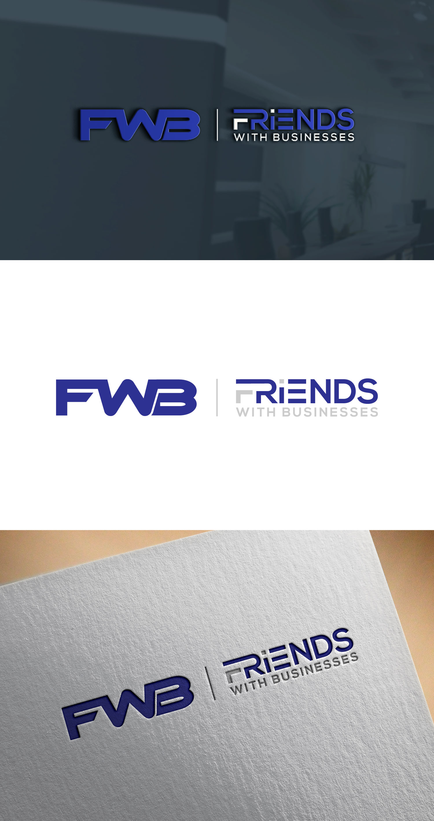 Logo Design for FWB/friends with businesses by design L 012 | Design ...