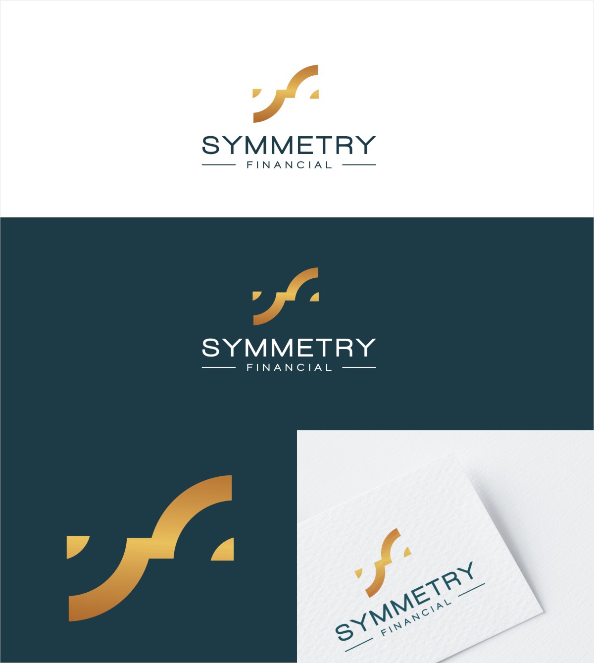 Logo Design for Symmetry Financial by creative Sujsa | Design #30949433