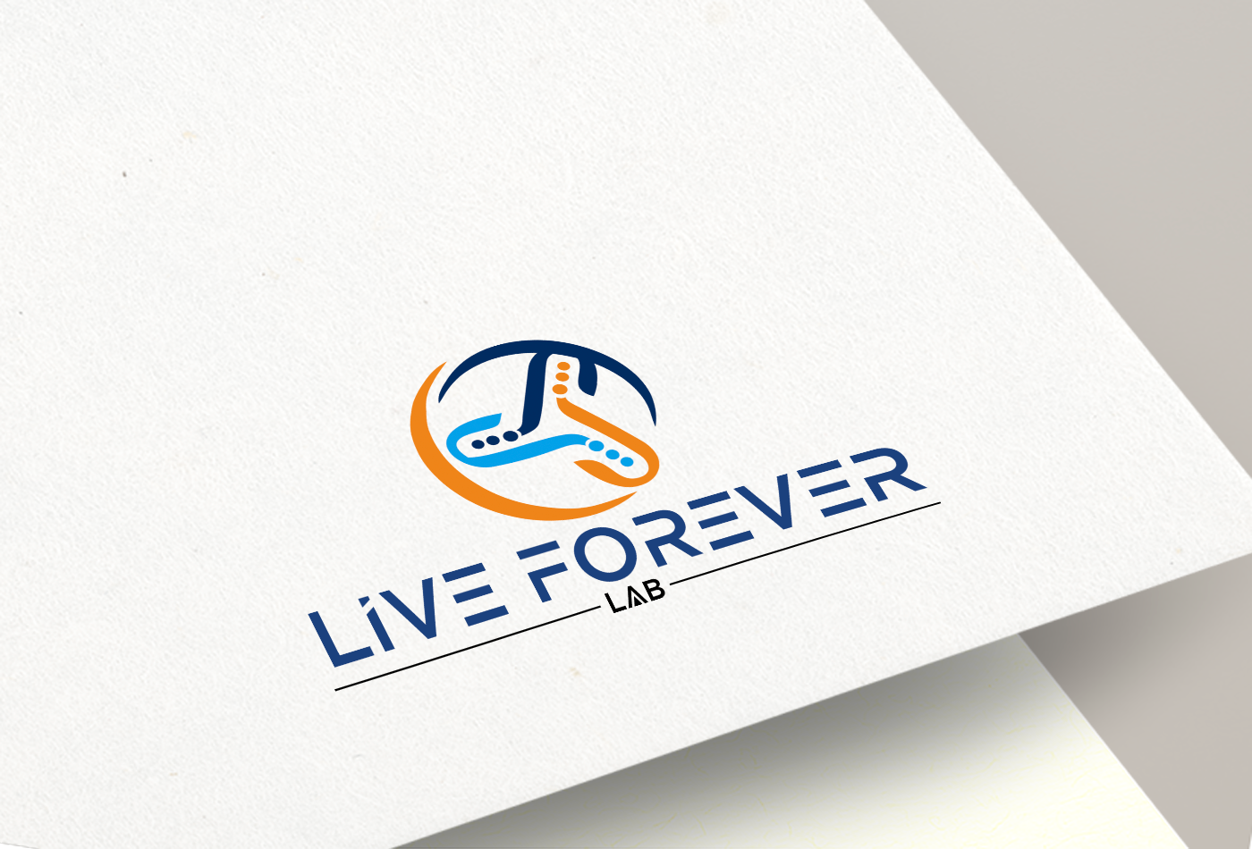 Logo Design for Live Forever Lab by Donggala | Design #30976119