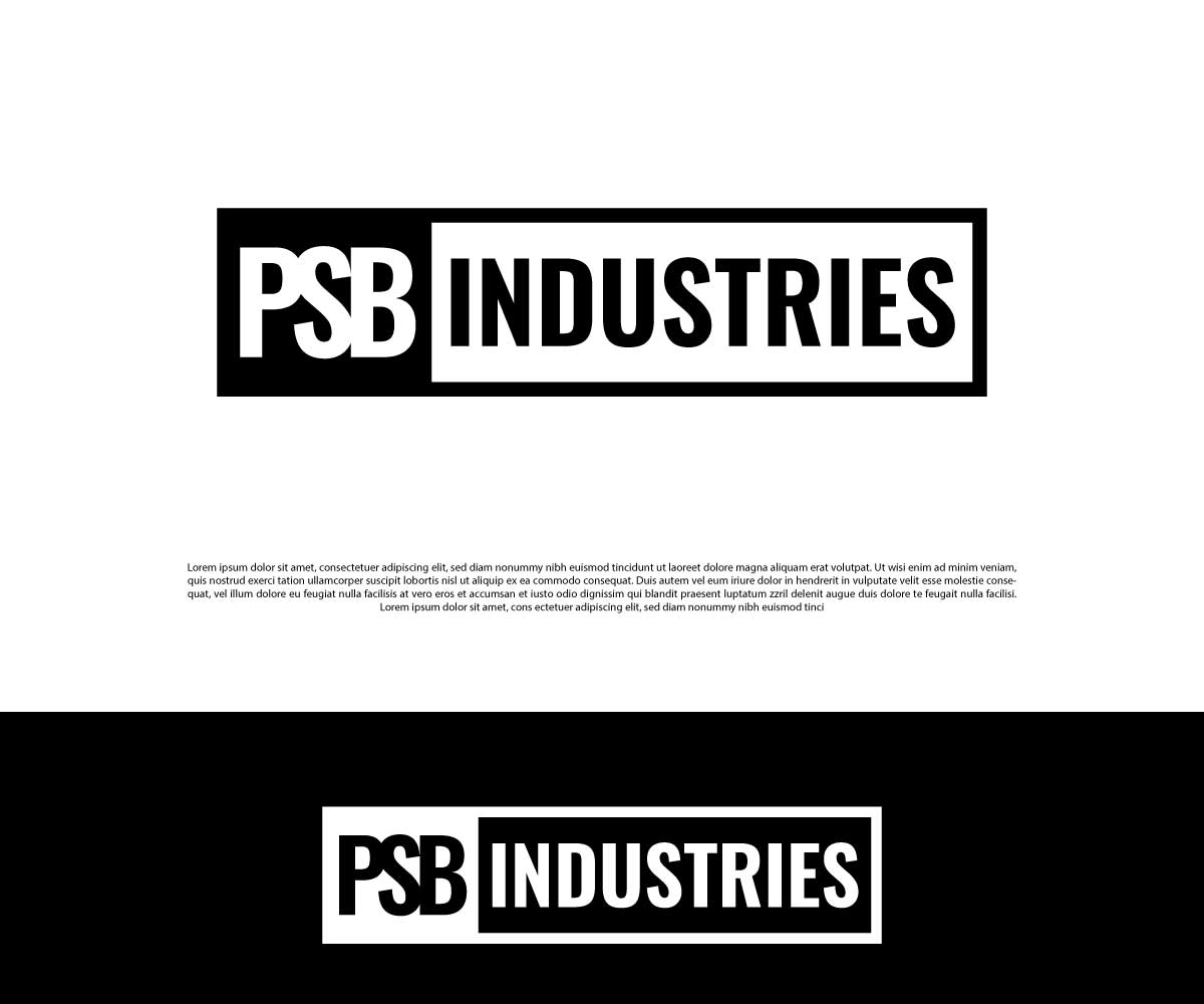 Elegant, Playful Logo Design for PSB Industries or PSB or PSB Inc by ...