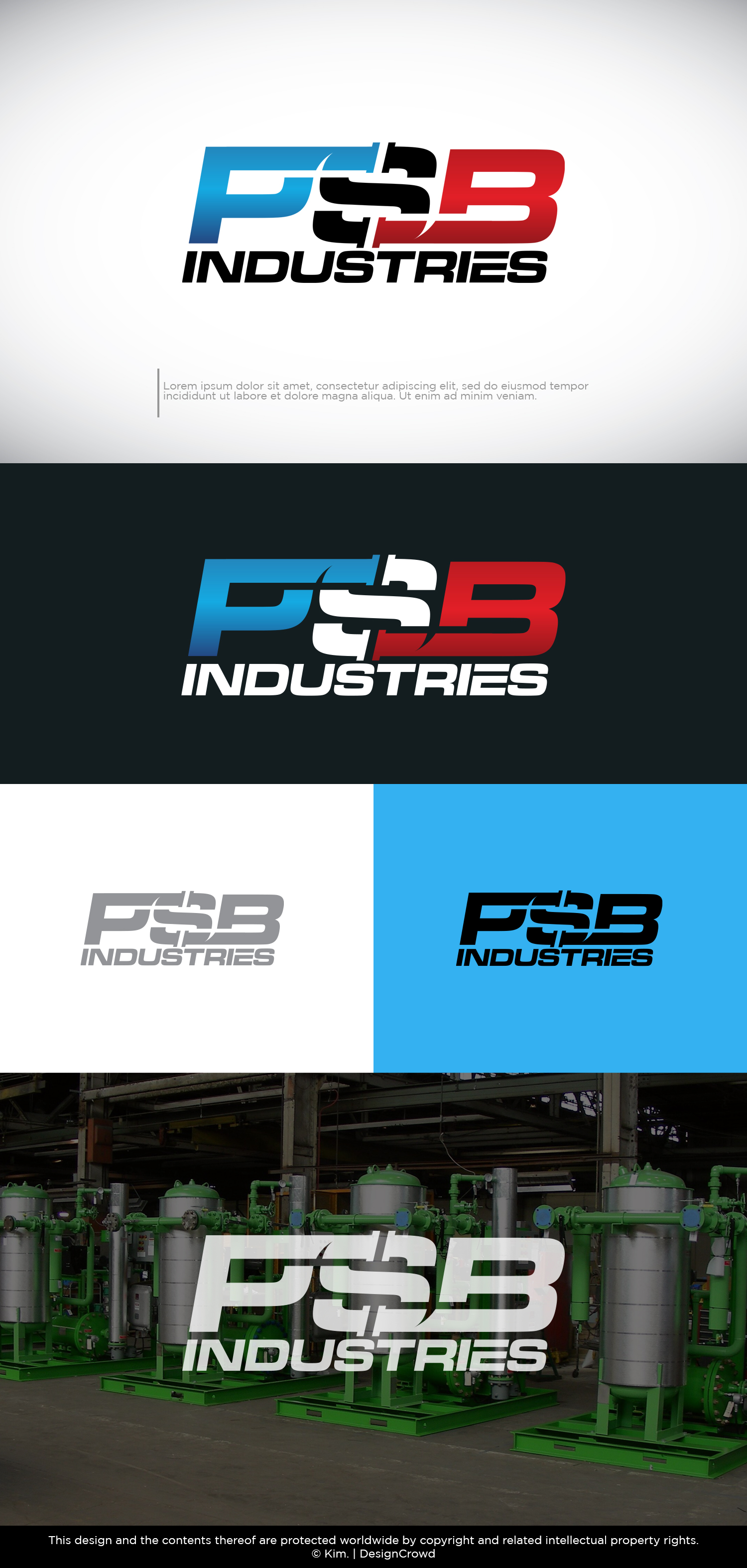 Elegant, Playful Logo Design for PSB Industries or PSB or PSB Inc by ...