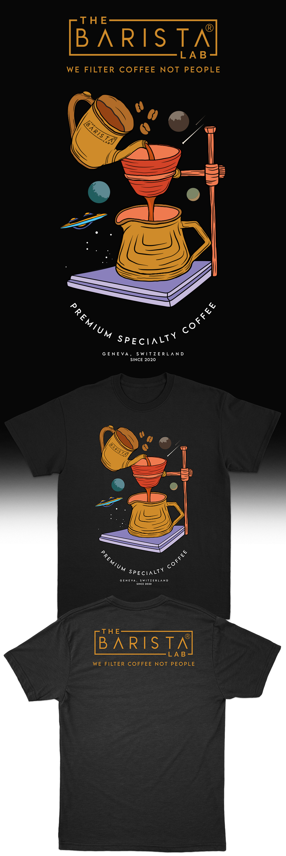 Colorful, Modern, Specialty Coffee shop (third wave coffee shop) T ...