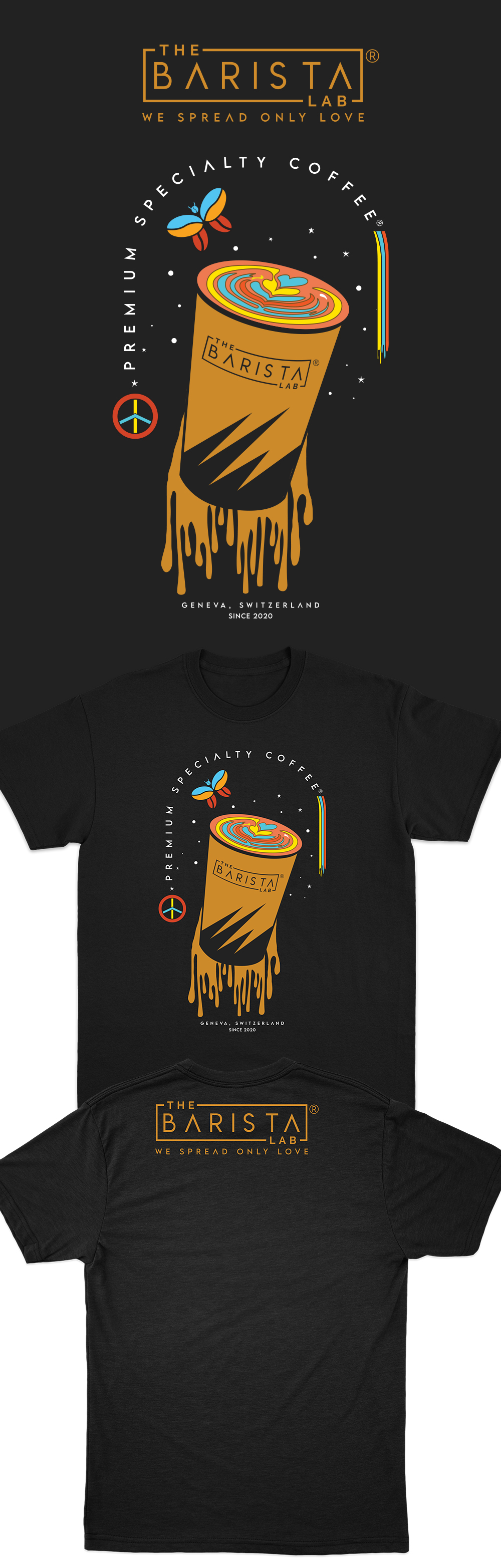 Colorful, Modern, Specialty Coffee shop (third wave coffee shop) T ...