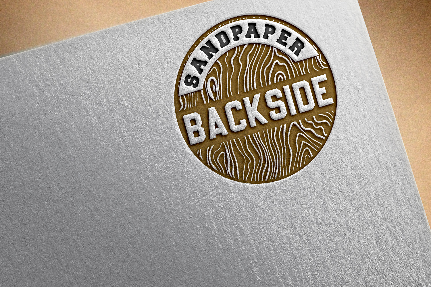 Logo Design for Backside Sandpaper by MD ROKON UDDIN | Design #30971749