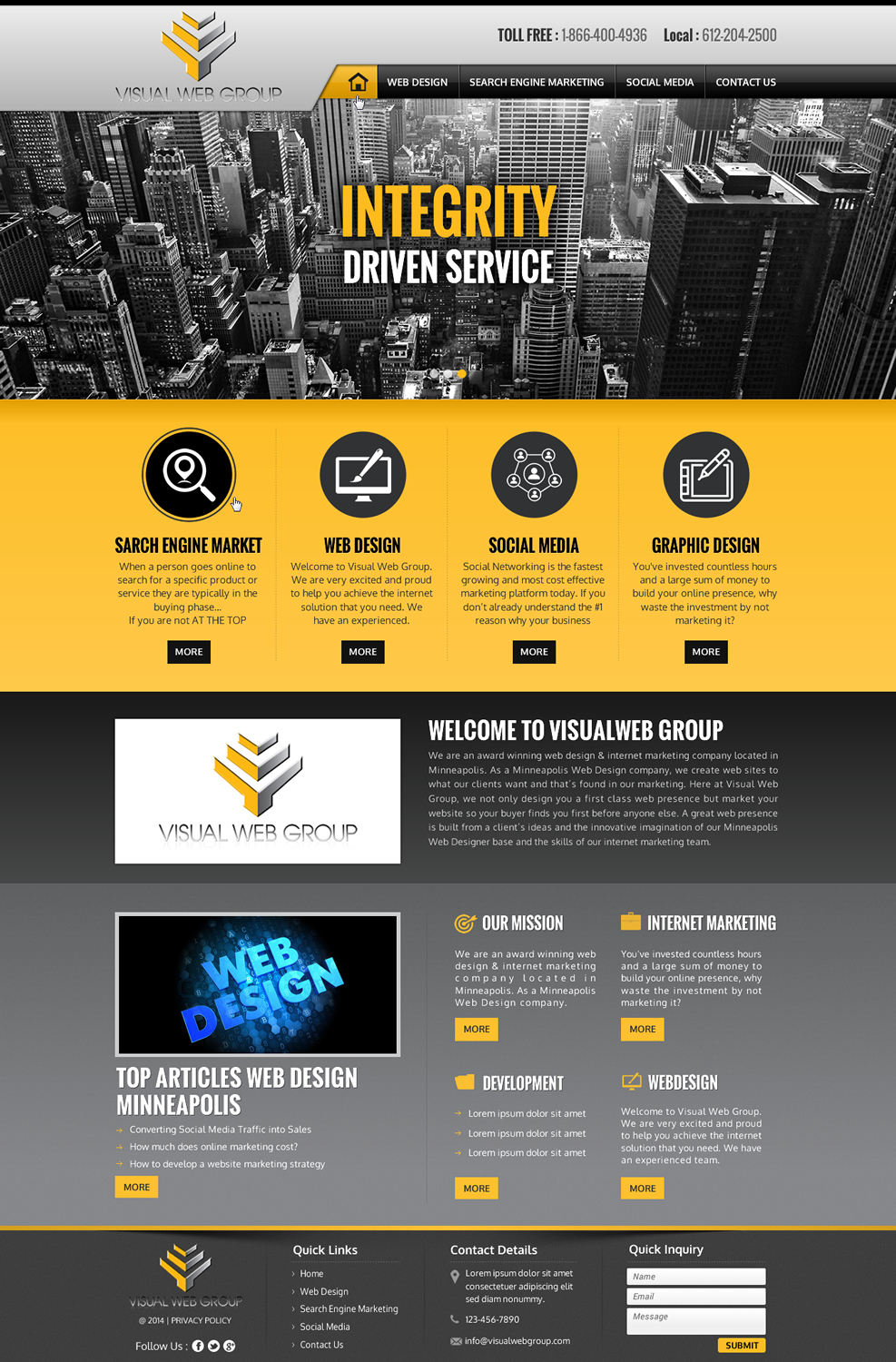 Serious, Modern, Group Web Design for a Company by Sbss | Design #3150122