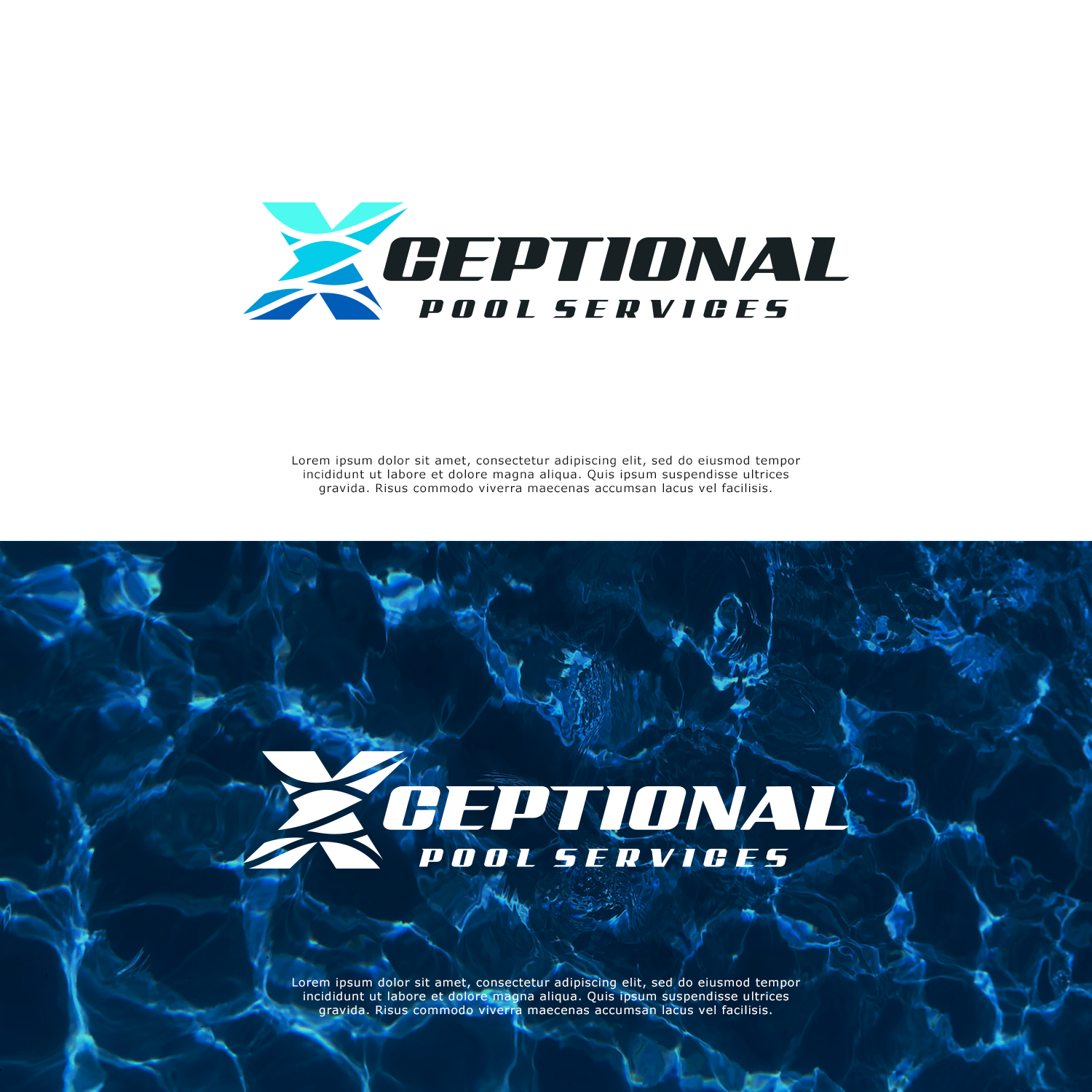 Elegant, Playful, Pool Cleaning and Maintenace Logo Design for ...