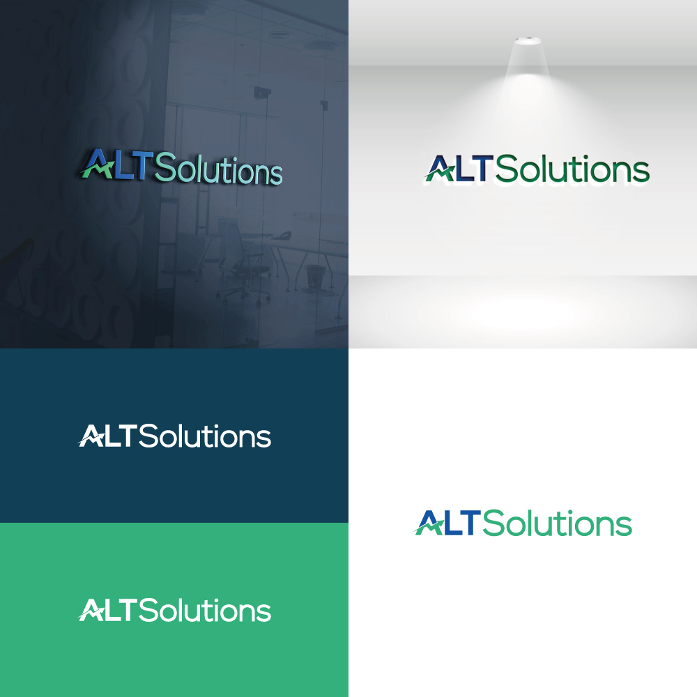 Elegant, Playful Logo Design for ALTSolutions - a platform to access ...