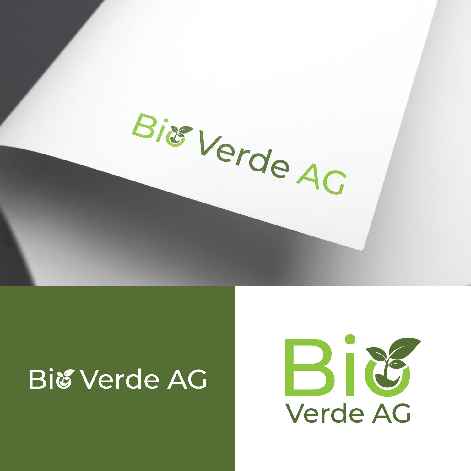 Logo Design for Bio Verde AG by Clean Designs 2 | Design #30974729