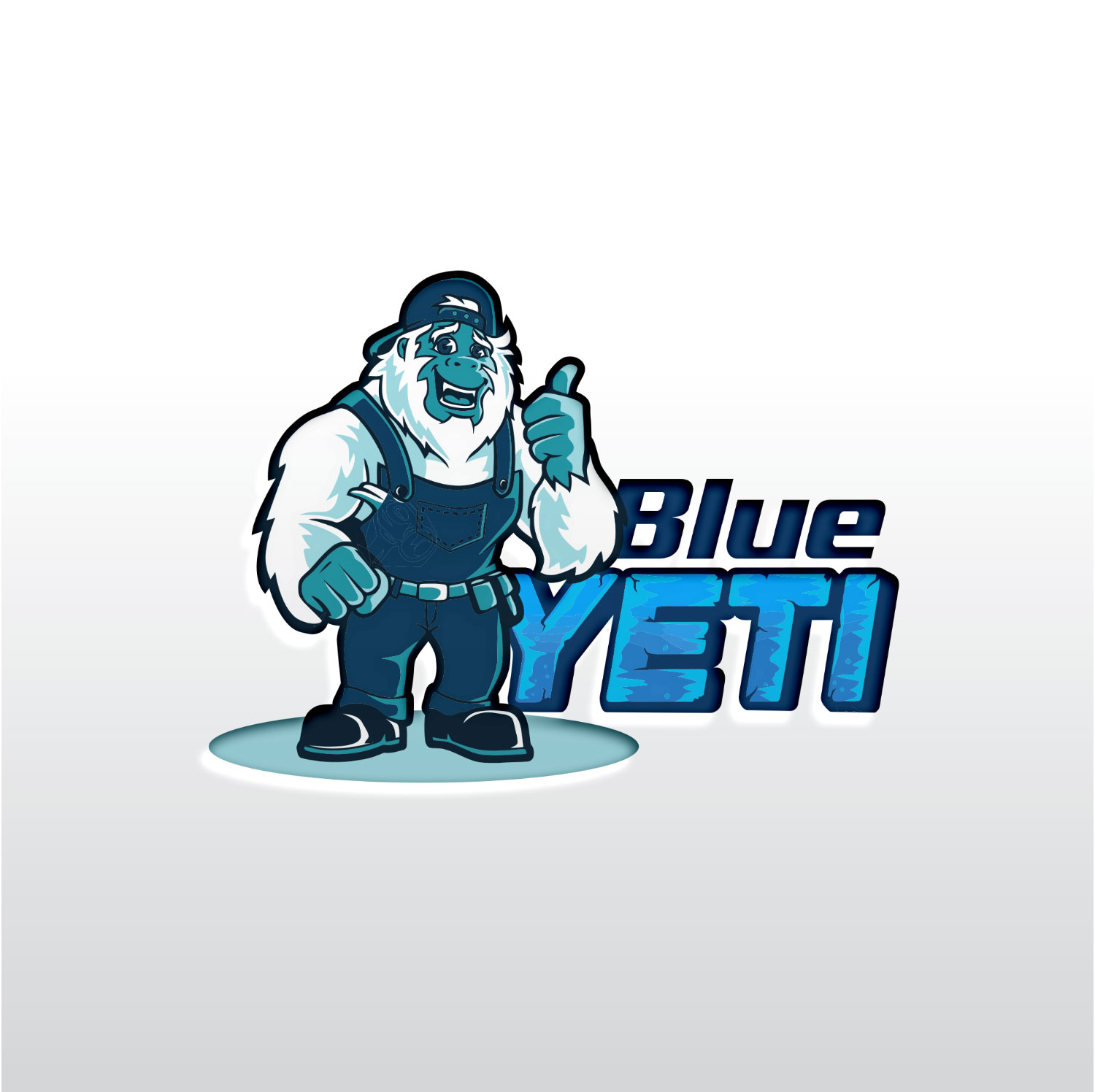 Elegant, Playful Logo Design for Blue Yeti by MD ROKON UDDIN | Design ...