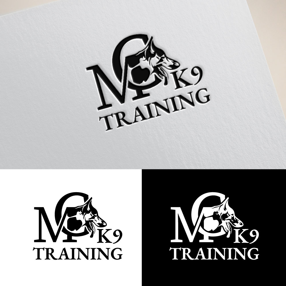 Professional, Bold, Dog Training Logo Design for MC K9 Training by ...