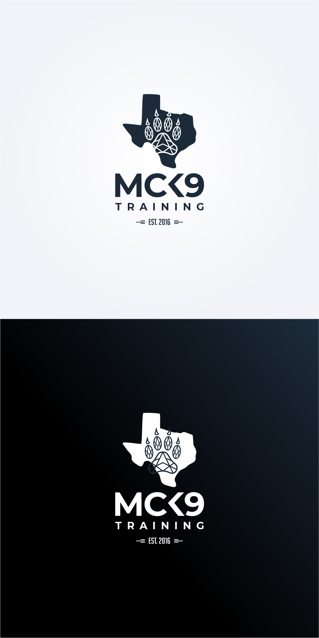 Professional, Bold, Dog Training Logo Design for MC K9 Training by ...