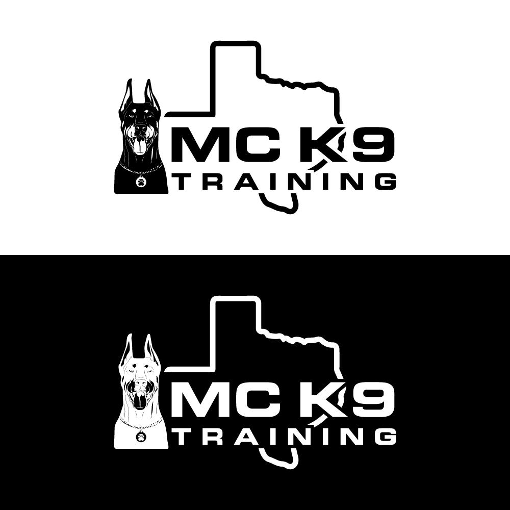 Professional, Bold, Dog Training Logo Design for MC K9 Training by ...
