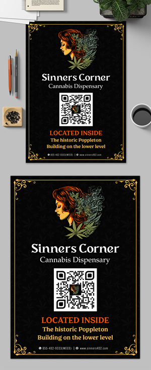 Public hand out flyer for cannabis dispensary | 27 Flyer Designs for a ...