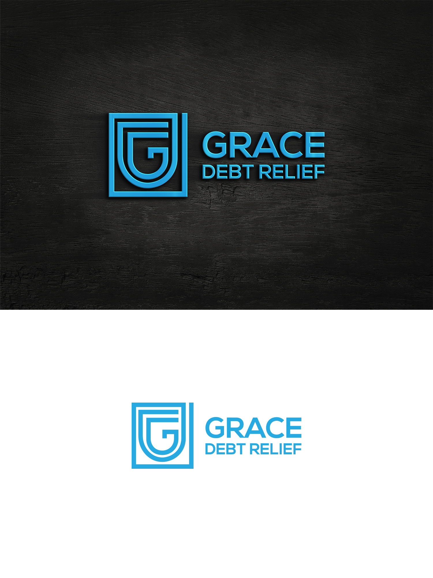 Serious, Elegant, debt settlement Logo Design for Grace Debt Relief by ...