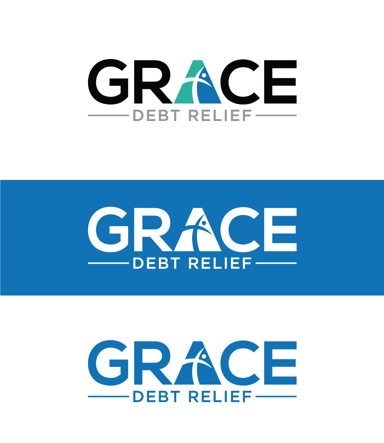 Serious, Elegant, debt settlement Logo Design for Grace Debt Relief by ...