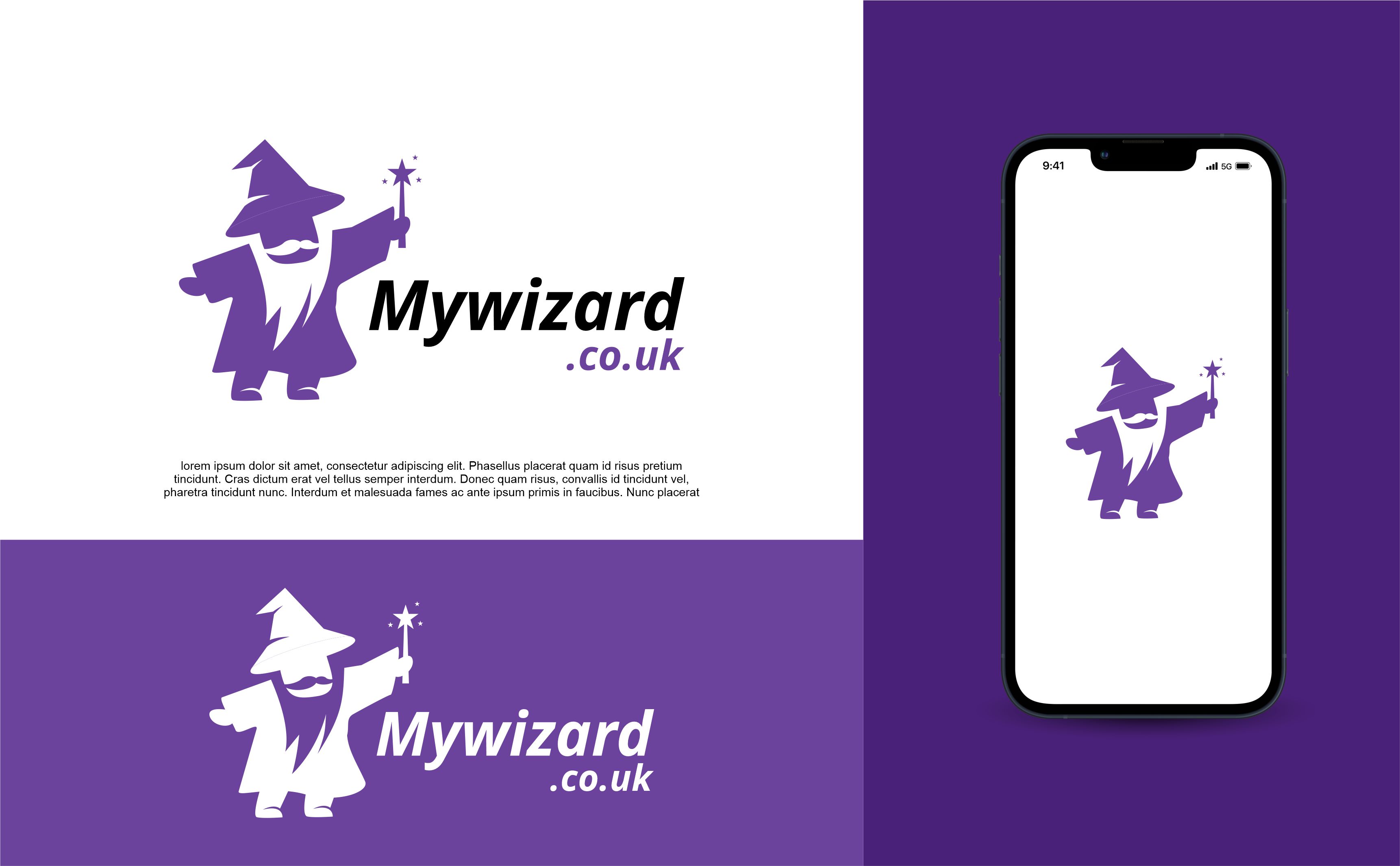 Modern, Playful, ONLINE MARKETPLACE Logo Design for Mywizard.co.uk by ...
