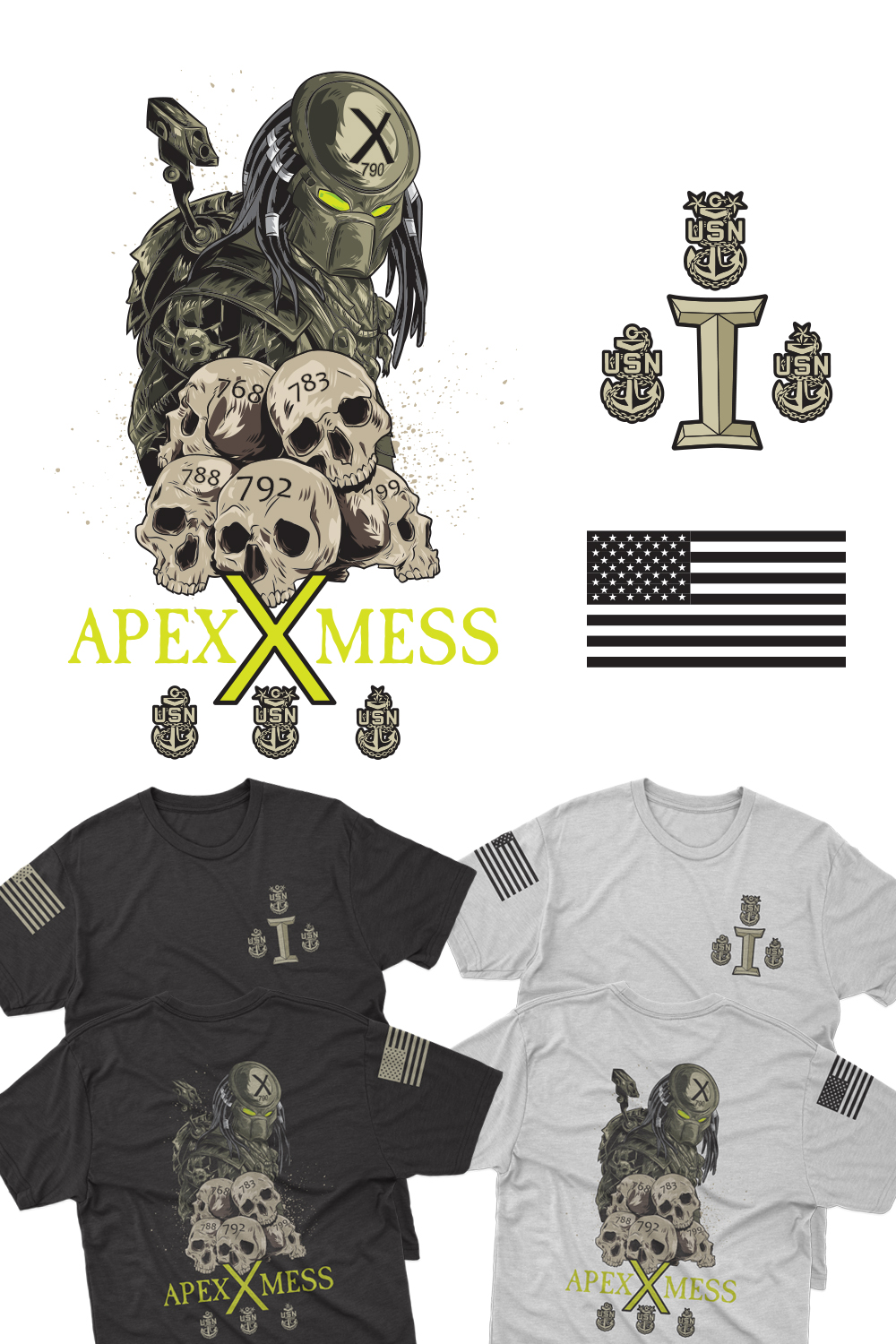 Bold, Serious, U.S. NAVY T-shirt Design for a Company by Buci Acul ...