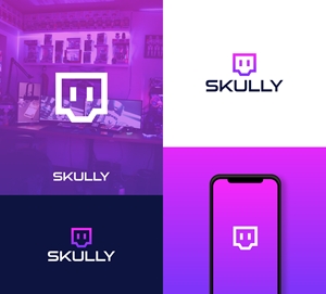 Influencer/Streamer Logo -SKULLY | 120 Logo Designs for SKULLY