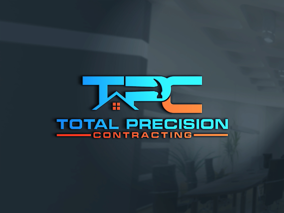 Logo Design for Total Precision Contracting by Pixel power | Design #31009125