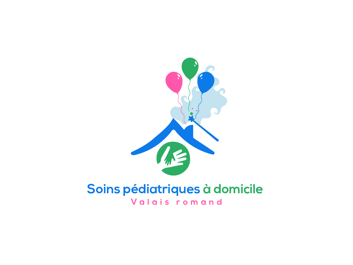 Logo Design for Soins pédiatriques à domicile Valais romand by Owltive ...