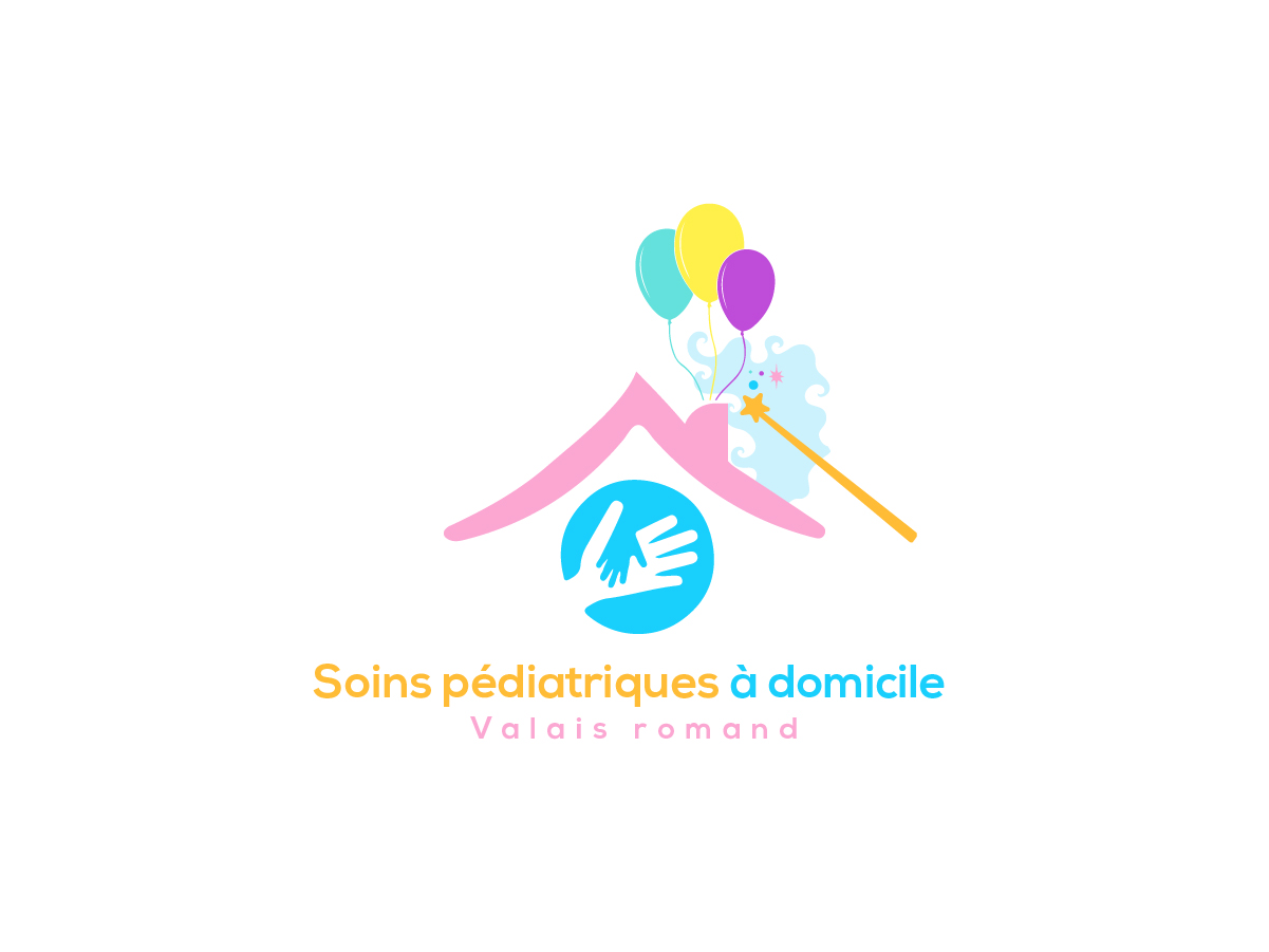 Logo Design for Soins pédiatriques à domicile Valais romand by Owltive ...
