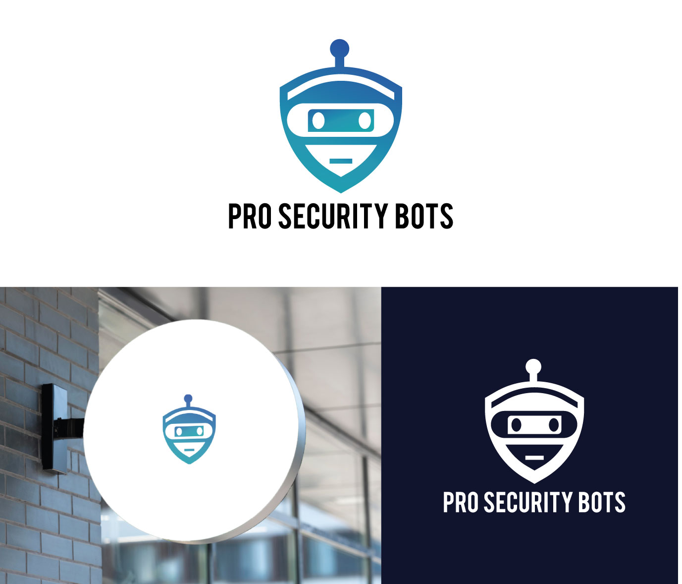 Logo Design for Pro Security Bots by AH-Design | Design #31007719