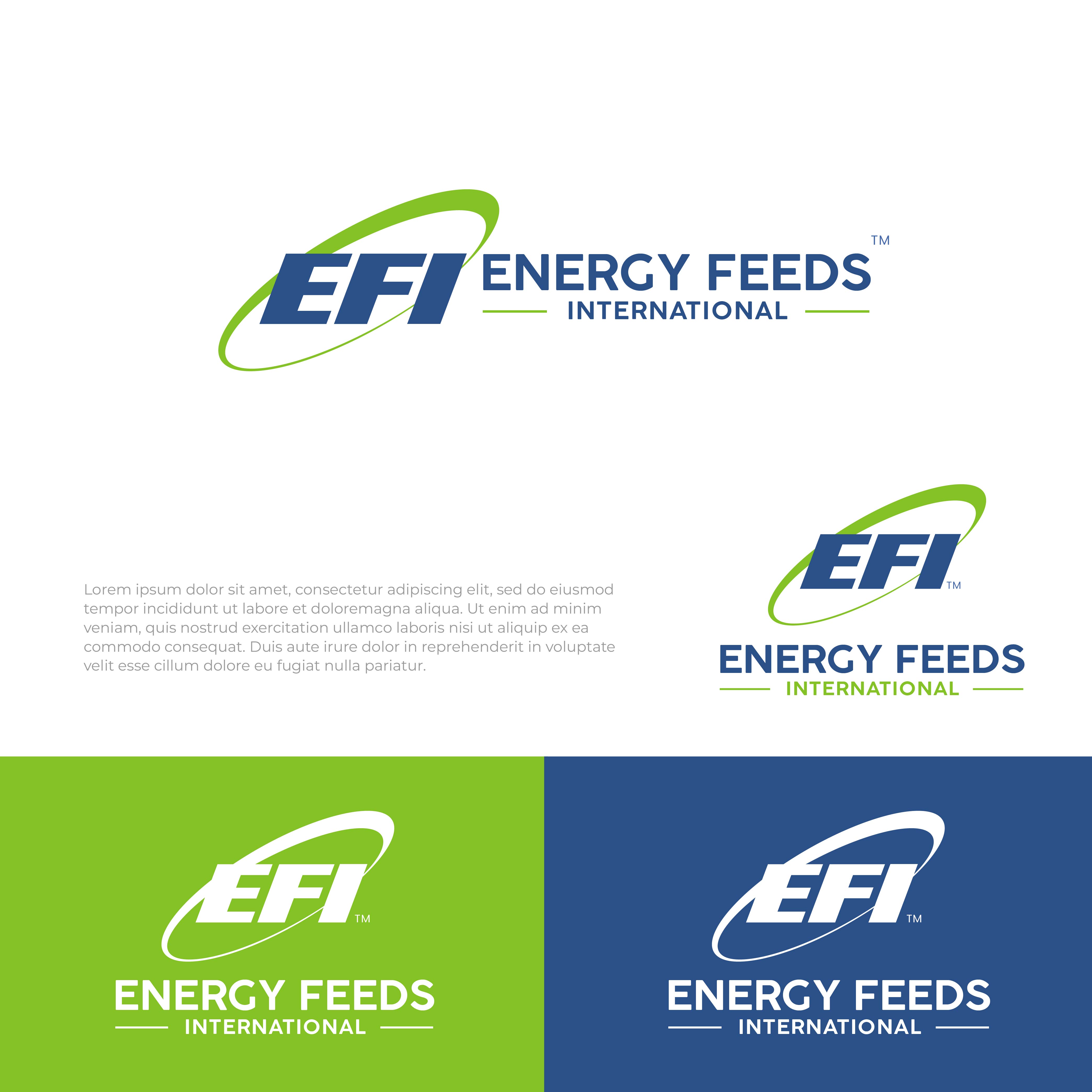Bold, Modern, Animal Feed Distribution Logo Design for EFI / Energy ...